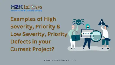 low severity and priority example Archives | H2kinfosys Blog