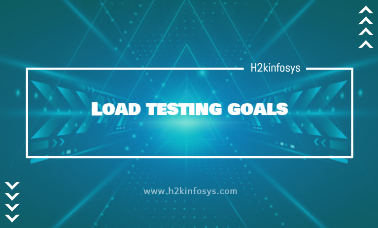 LOAD TESTING GOALS: LOAD TESTING - H2KINFOSYS BLOG LOAD TESTING GOALS: LOAD TESTING - H2KINFOSYS BLOG