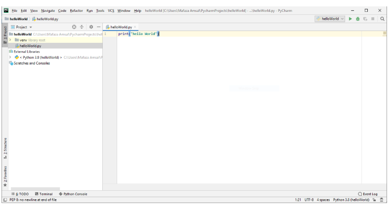 Write Your First Python Program Hello World H2k Infosys Blog