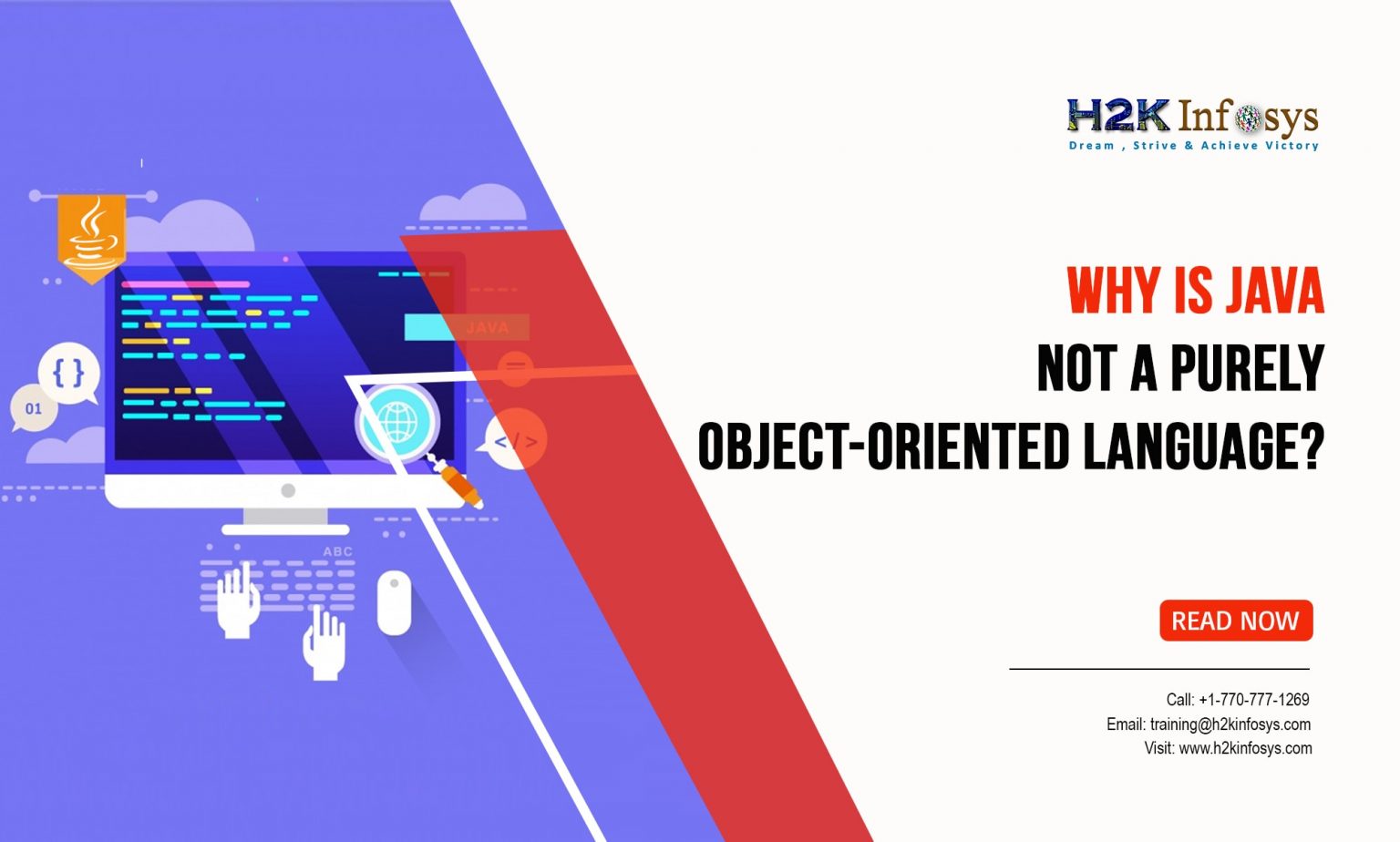 Why Is Java Not A Purely Object Oriented Language H2k Infosys Blog