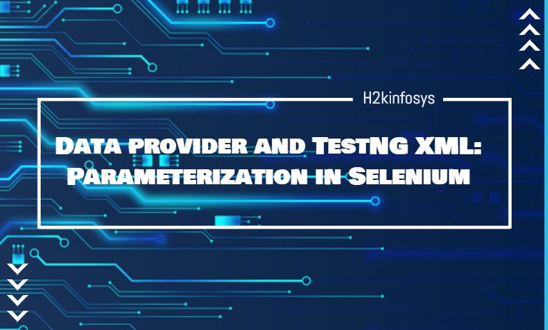 Data Provider And Testng Xml Parameterization In Selenium