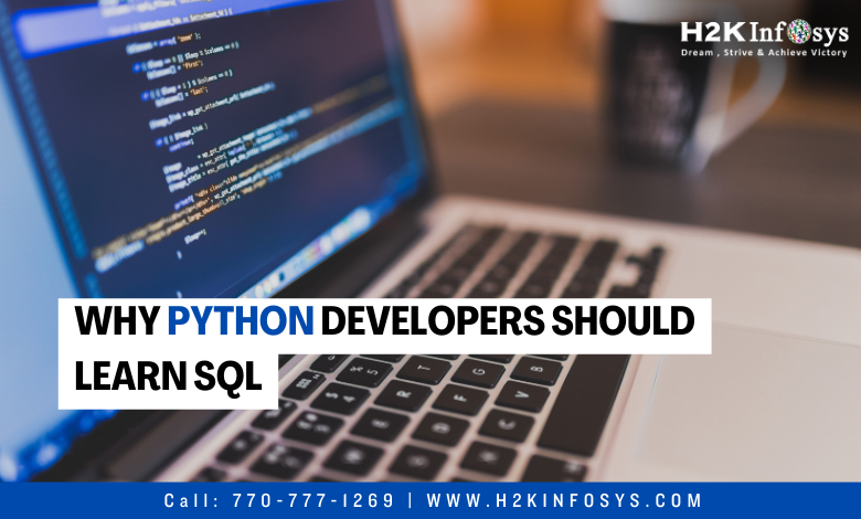 Why Python Developers Should Learn Sql