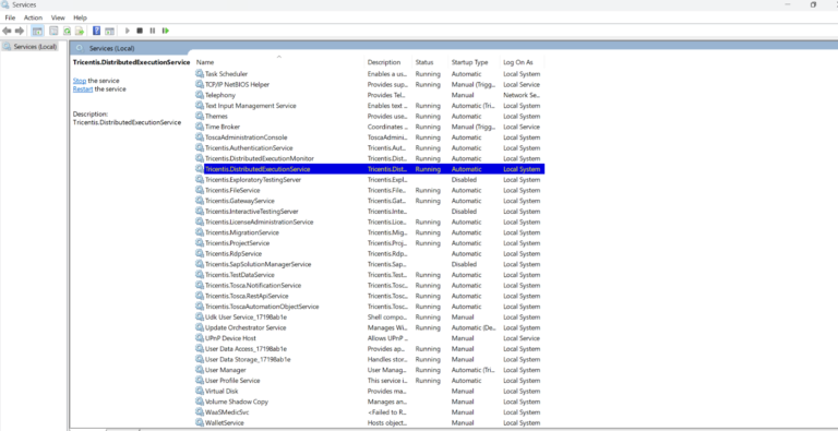 Tricentis Tosca Distributed Execution (DEX) Server Configuration and ...