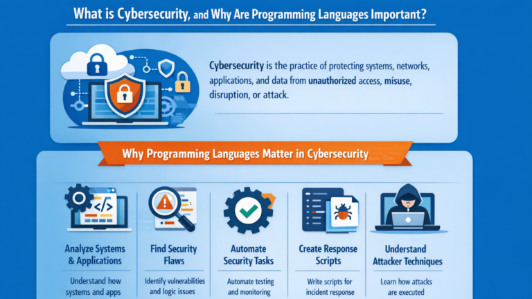 What Programming Languages Do I Need to Learn for Cybersecurity? | H2K ...