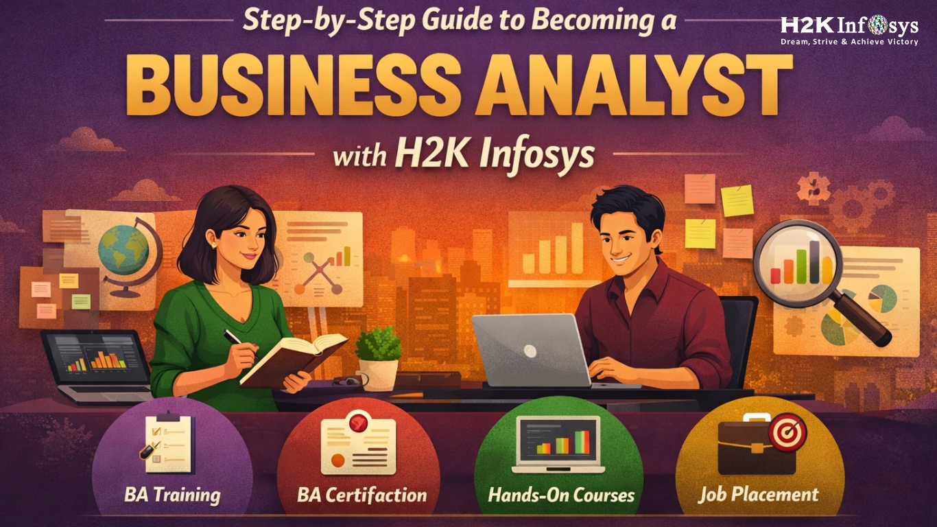 Step-by-Step Guide to Becoming a Business Analyst with H2K Infosys ...