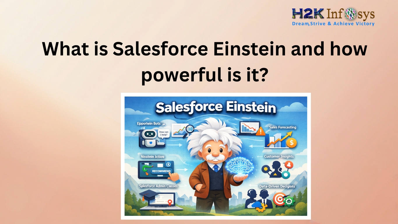 What is Salesforce Einstein and how powerful is it? | H2K Infosys Blog