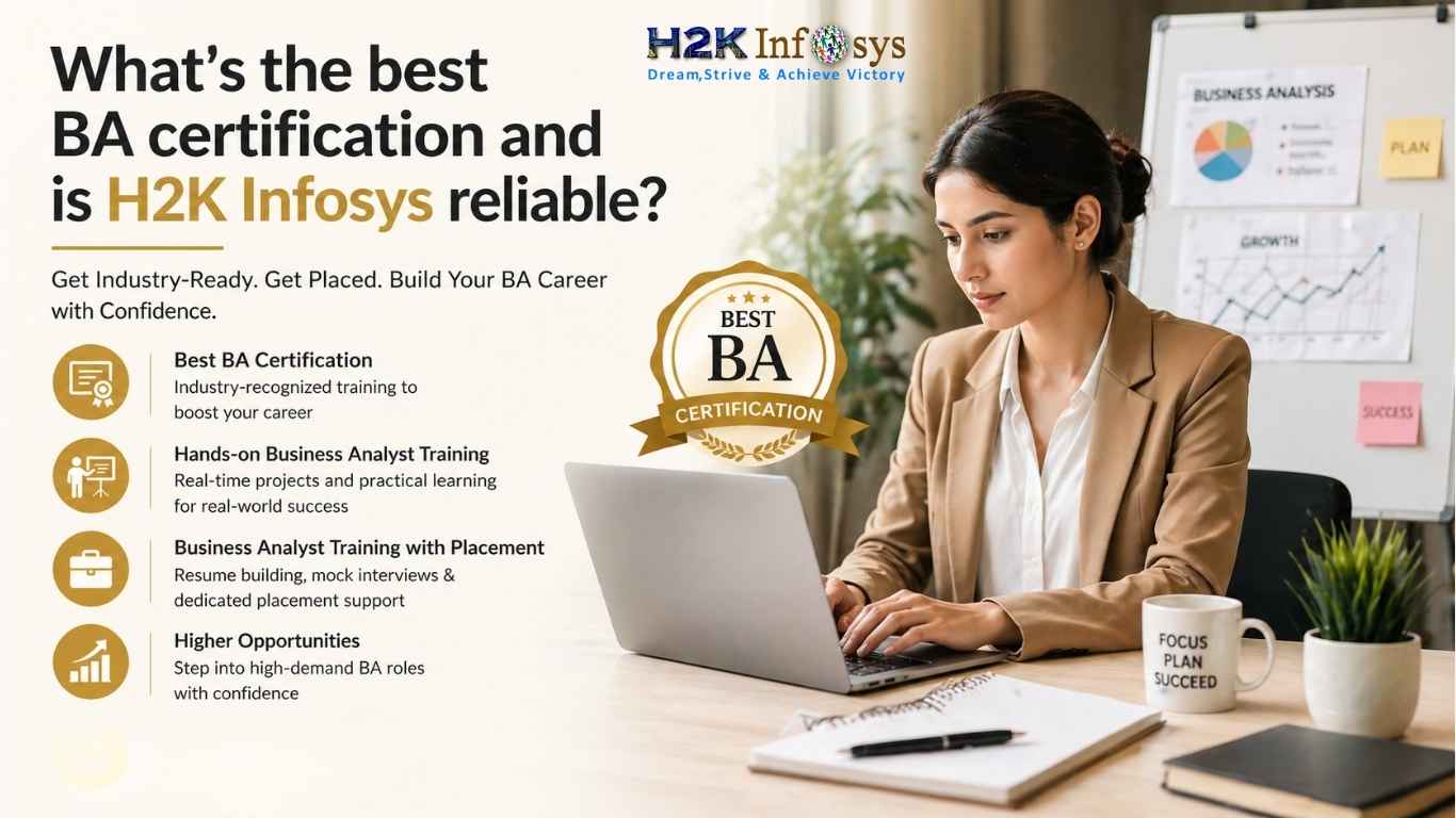 What’s the best BA certification and is H2K Infosys reliable? | H2K ...